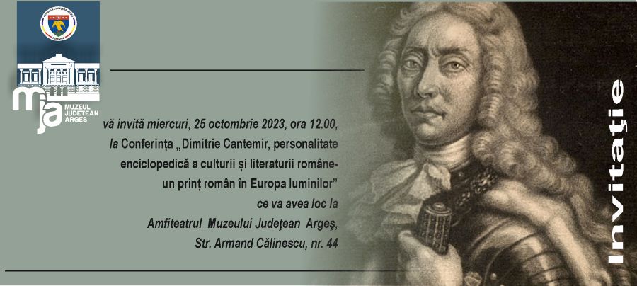 Conferința ,,DIMITRIE CANTEMIR, PERSONALITATE ENCICLOPEDICĂ A CULTURII ...